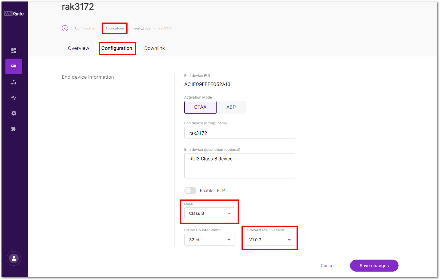 How To Enable Class B in RUI3 – RAKwireless Learn