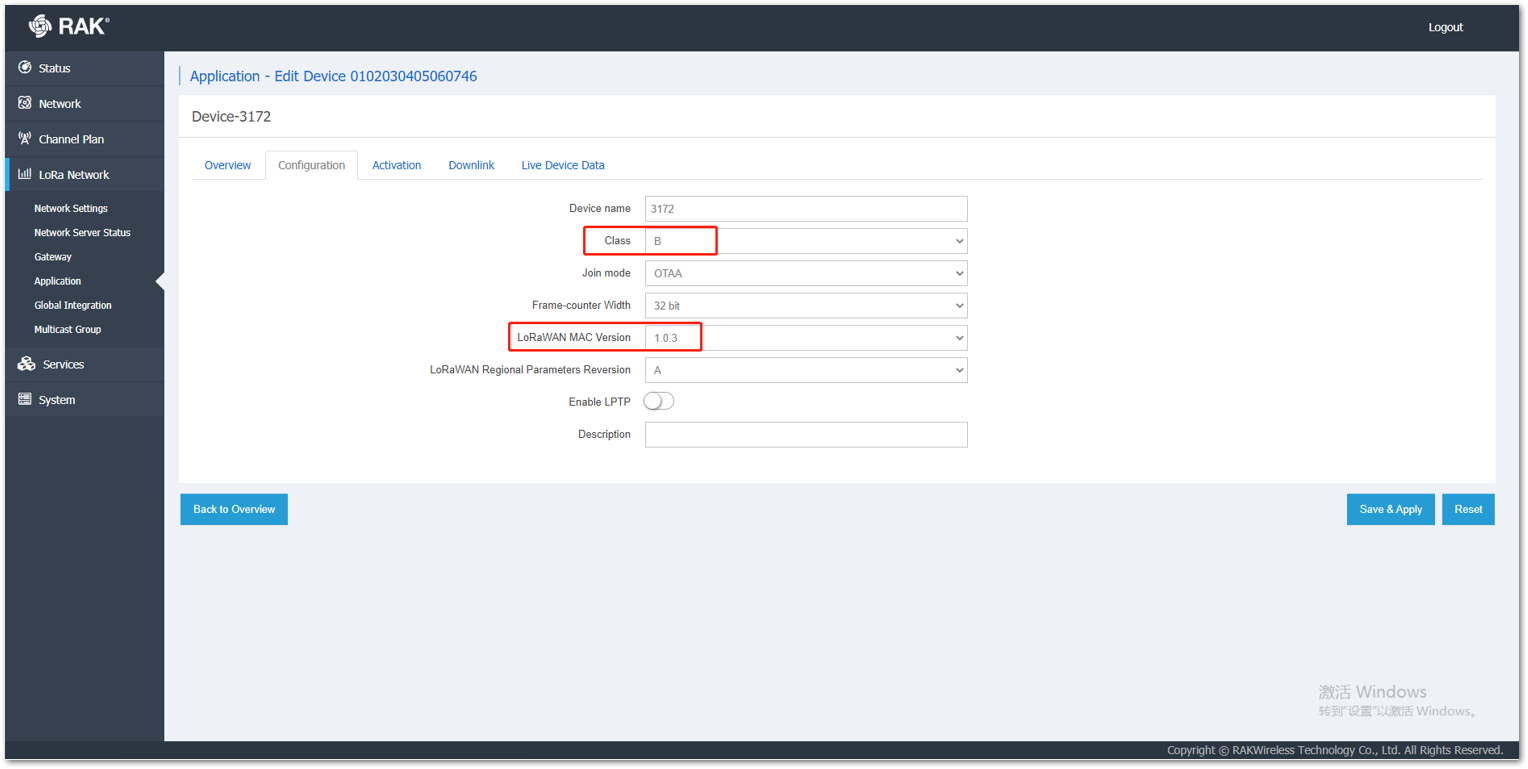 How To Enable Class B in RUI3 – RAKwireless Learn