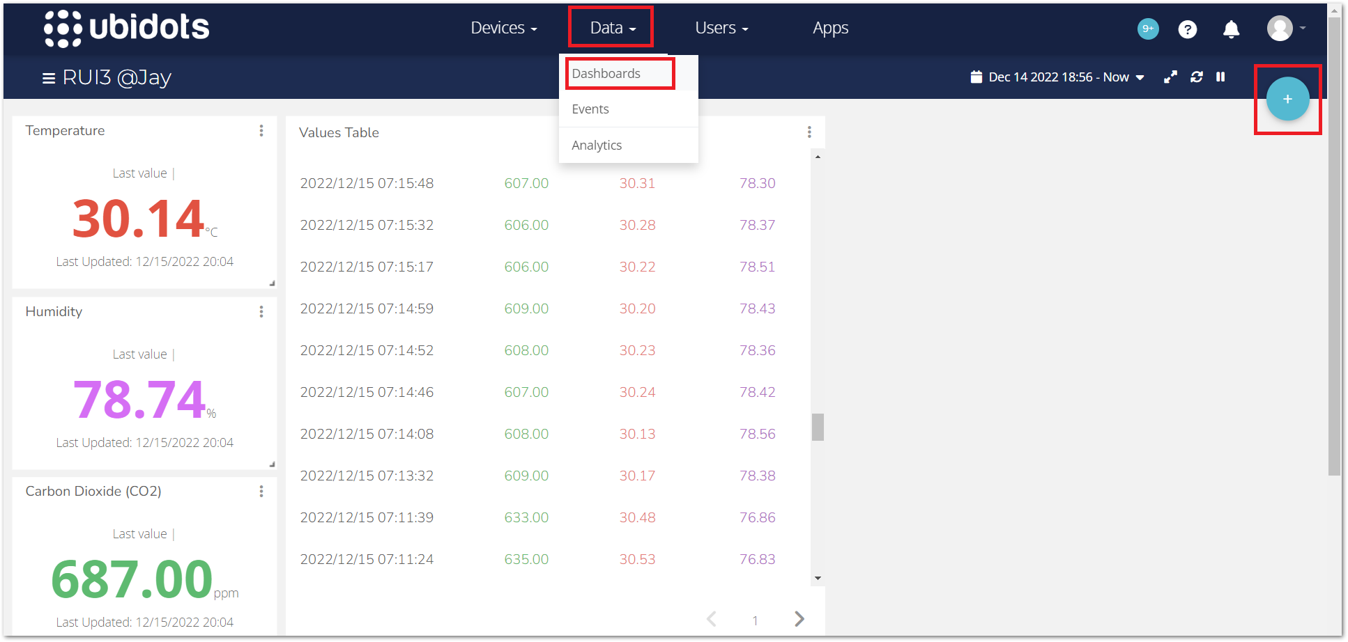How To Manage LoRaWAN Downlinks to Configure the Uplink Interval of CO2 ...