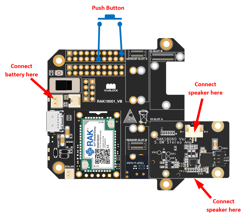 How To Build Your Own WisBlock Temperature Sensor with Voice Notification – RAKwireless Learn