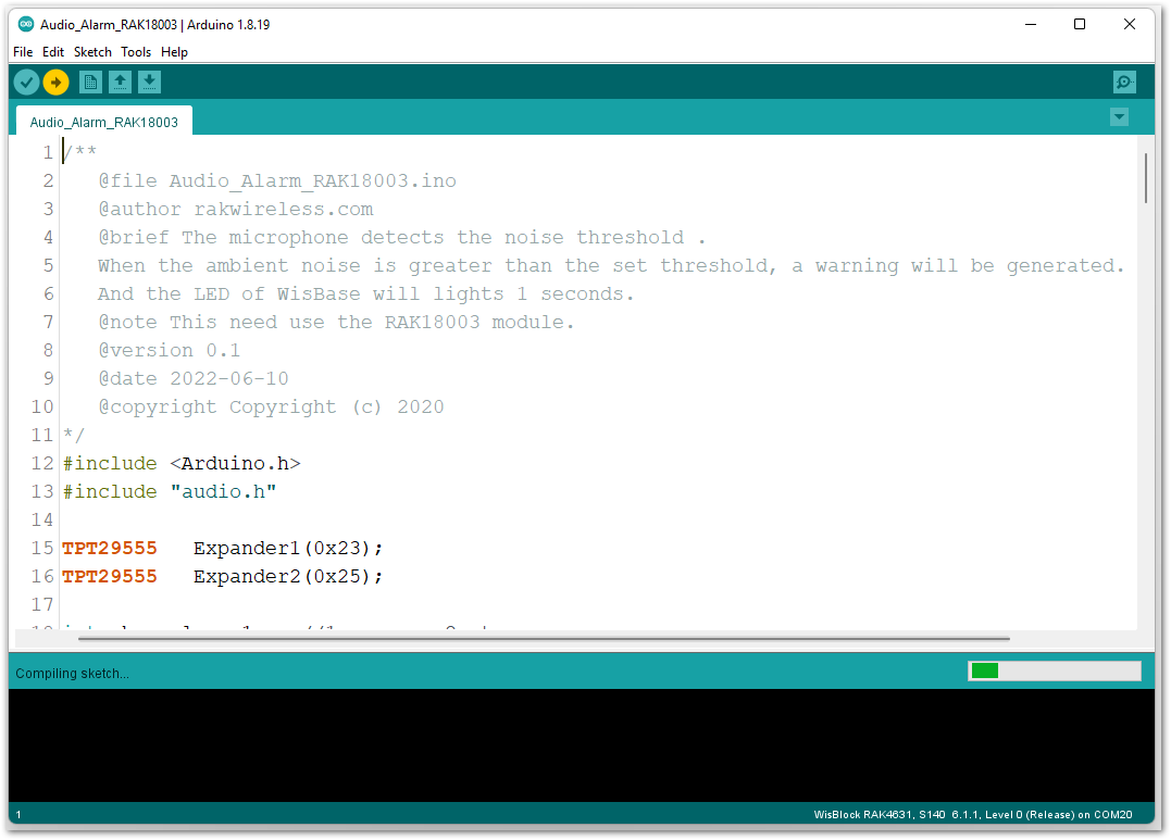How To Build Your Own Noise Level Alarm – RAKwireless Learn