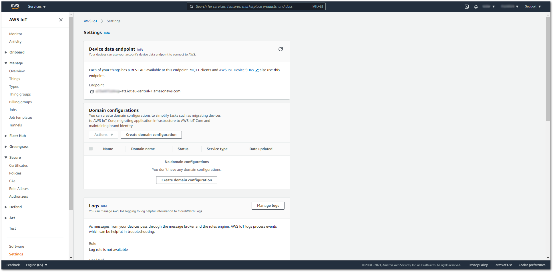 How To Configure Aws Iot Core Integration Rakwireless Learn 7371