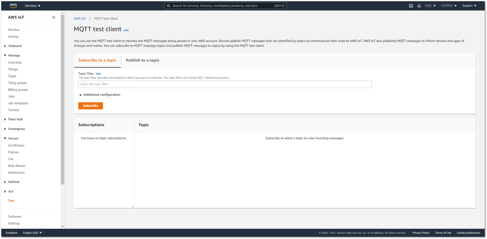 How To Configure AWS IoT Core Integration – RAKwireless Learn