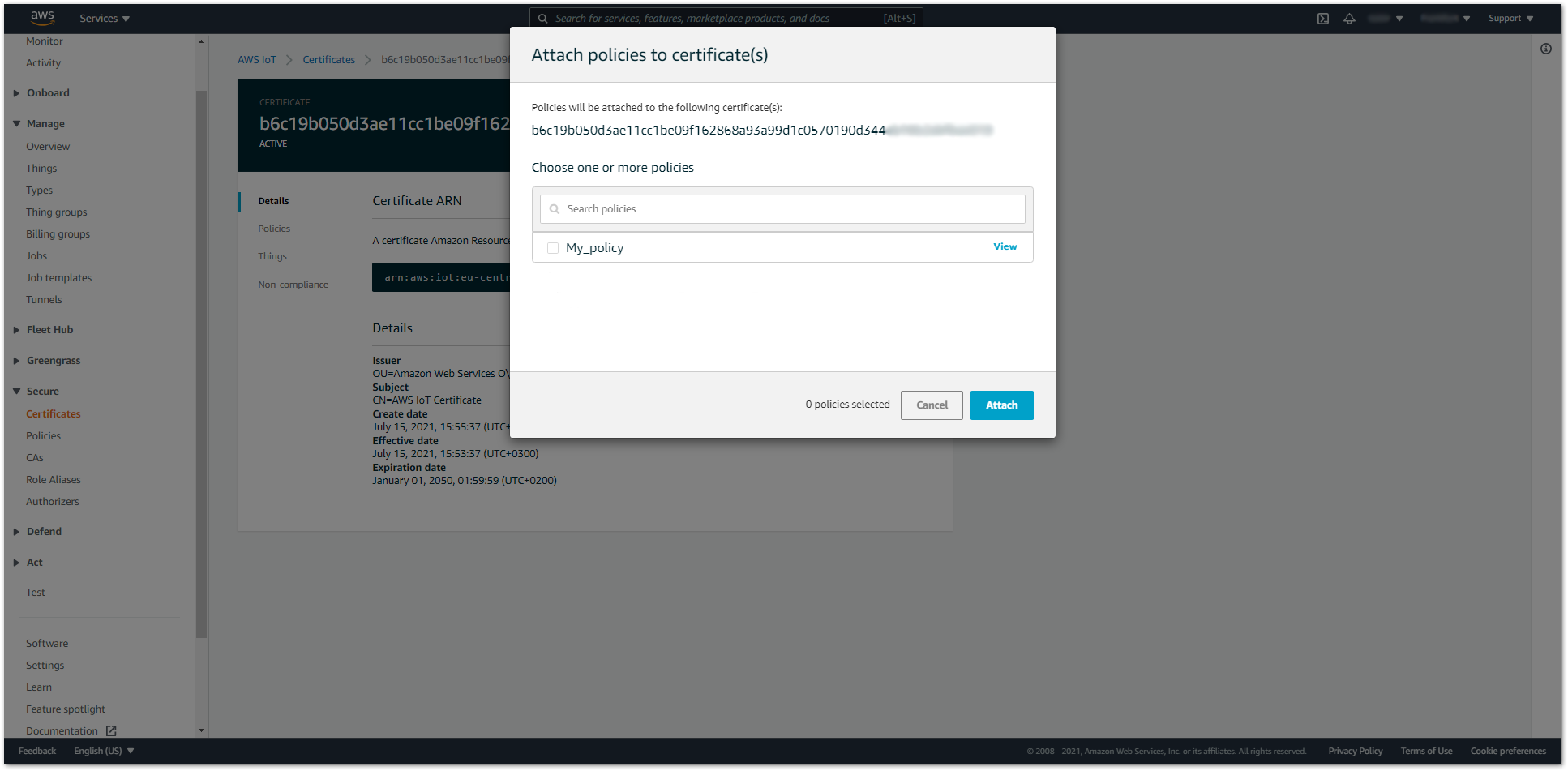 How To Configure Aws Iot Core Integration Rakwireless Learn 6526