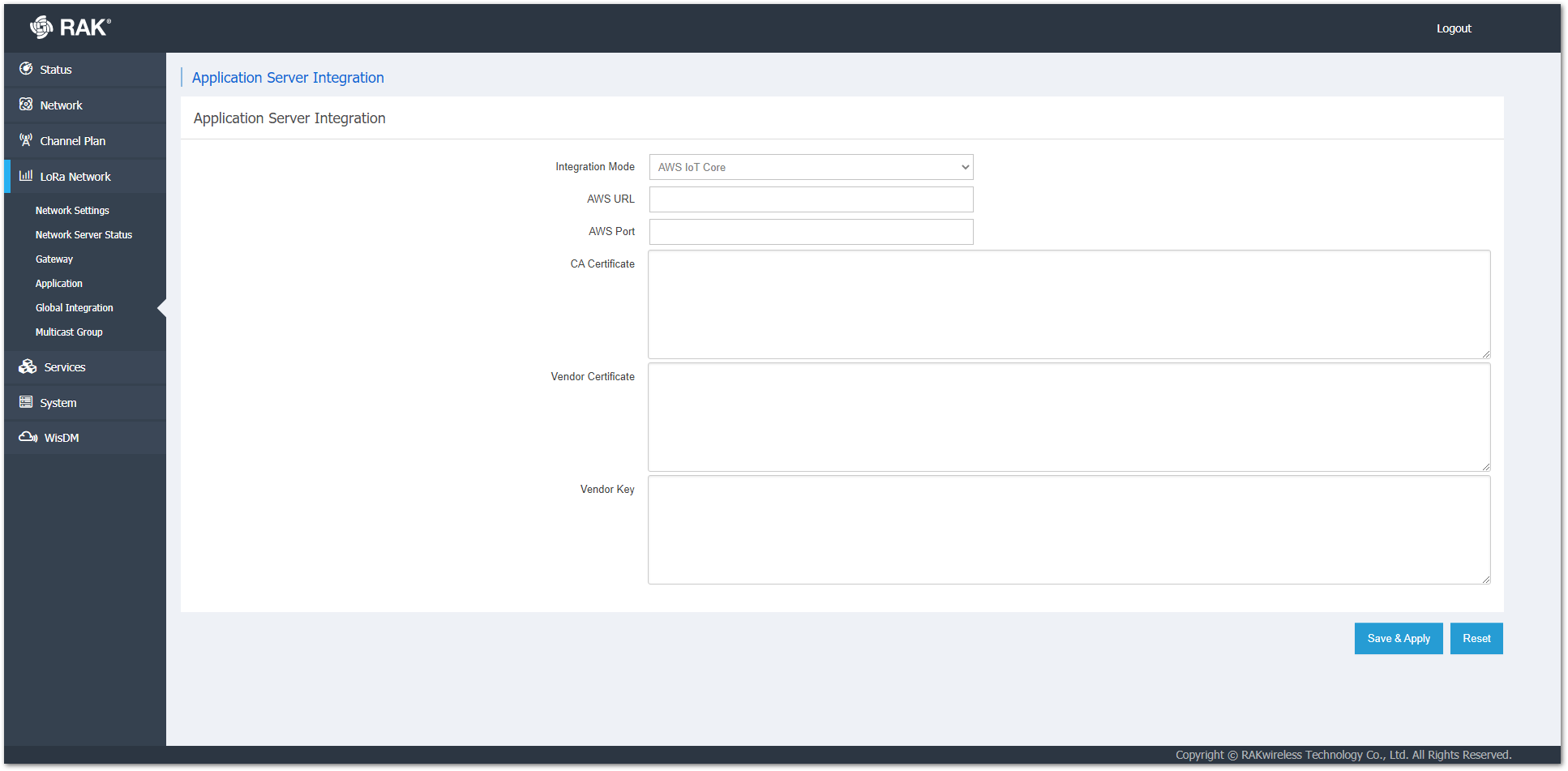How To Configure Aws Iot Core Integration Rakwireless Learn 5342