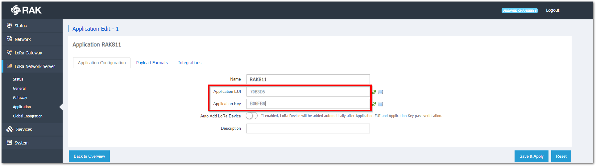 How To Configure Built-in LoRa Network Server – RAKwireless Learn