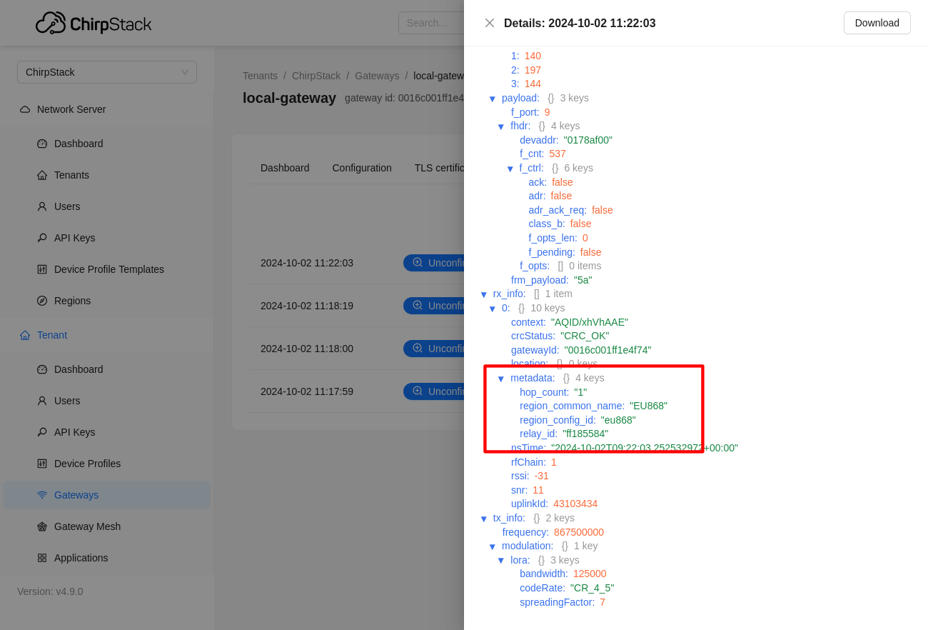 How To Set Up Gateway Mesh Quick Start Using Chirpstackos On Rak Gateways Rakwireless Learn