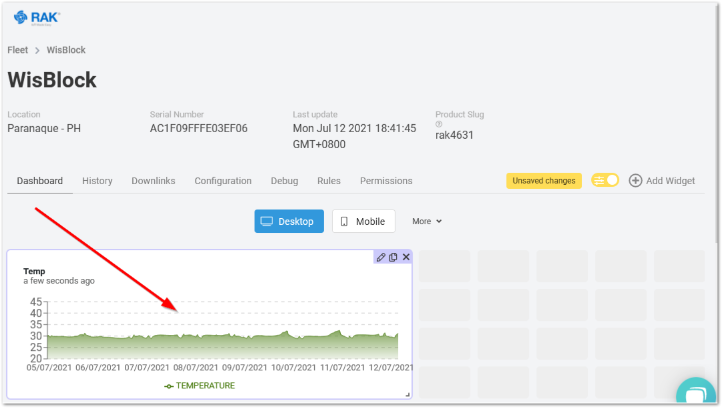 How To Visualize Sensor Data on Datacake Using Chirpstack – RAKwireless Learn