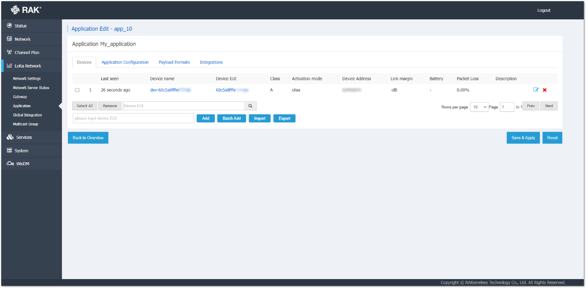 How To Set Up WisBlock Kit 4 with RAK Built-in Network Server and Datacake – RAKwireless Learn
