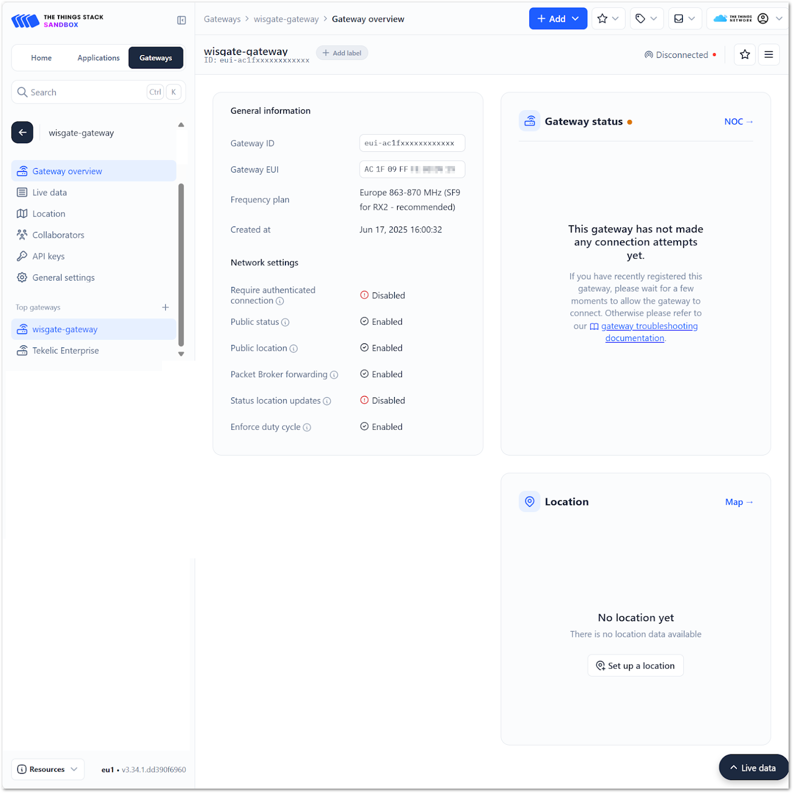 How To Connect Rak Gateways To Ttn V3 Using Basics™ Station Cups Rakwireless Learn