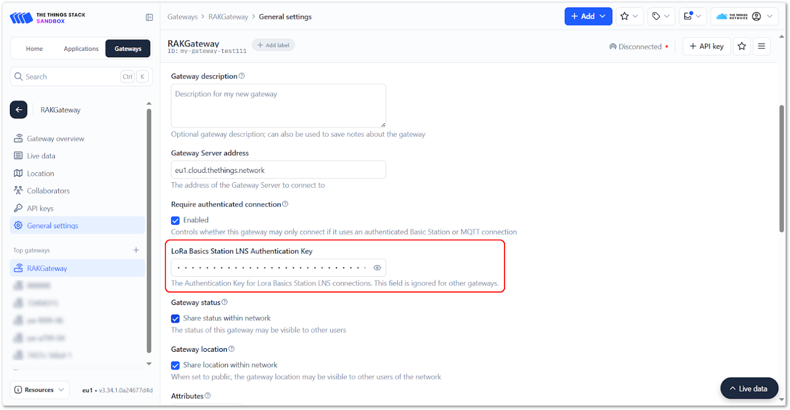How To Connect Rak Gateways To Ttn V3 Using Basics™ Station Cups Rakwireless Learn