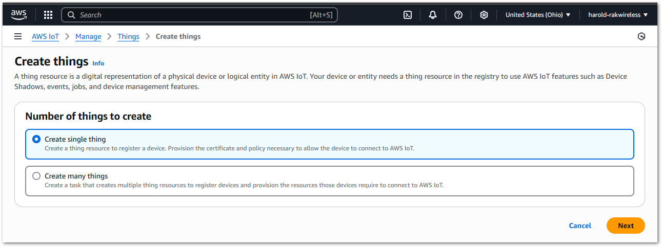 how to implement aws integration for wisgate edge v2 – RAKwireless Learn