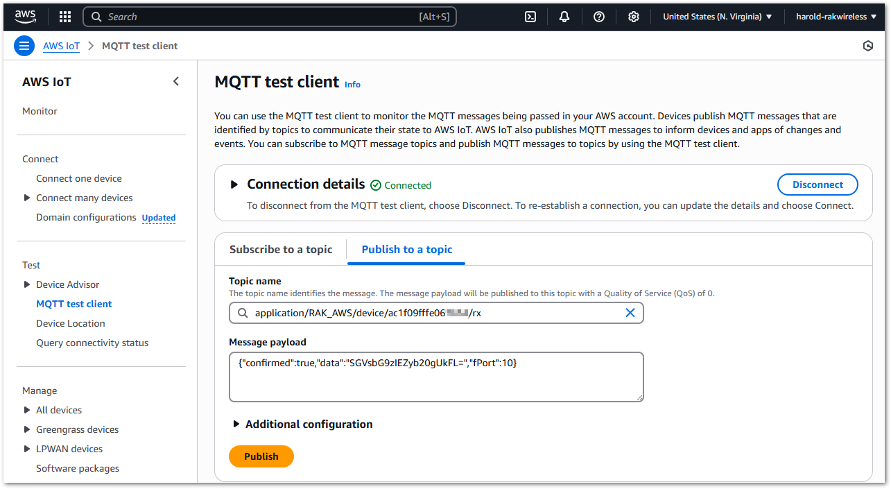 how to implement aws integration for wisgate edge v2 – RAKwireless Learn