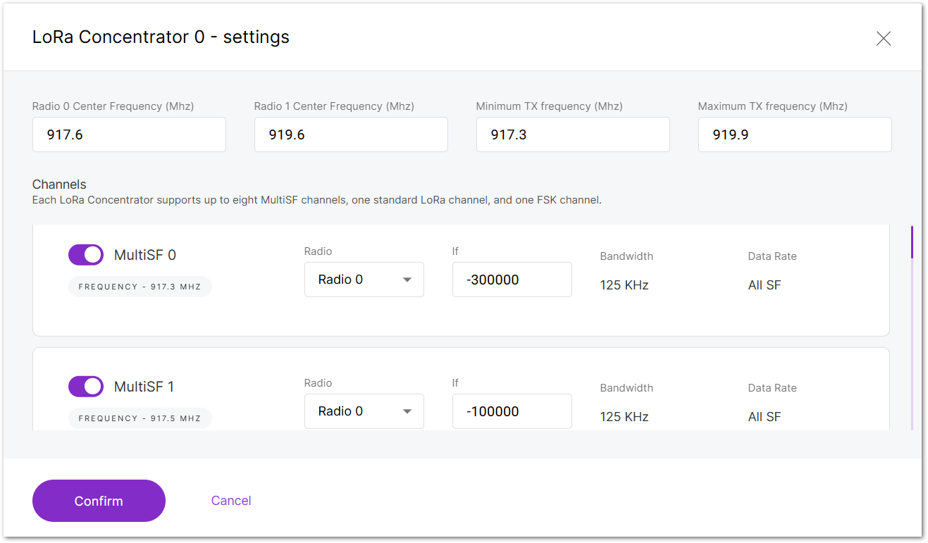 how to configure private lorawan® channels on rak gateways – RAKwireless Learn